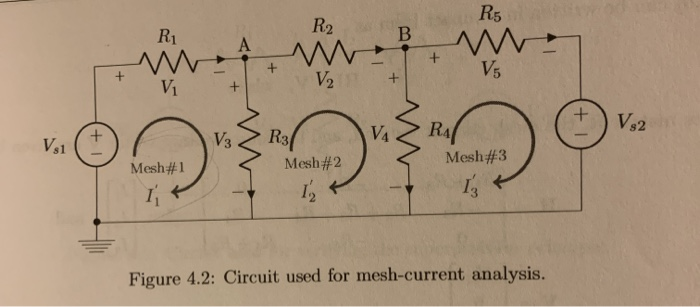 Solved Node-voltage and Mesh-current analysis 1. Given the | Chegg.com