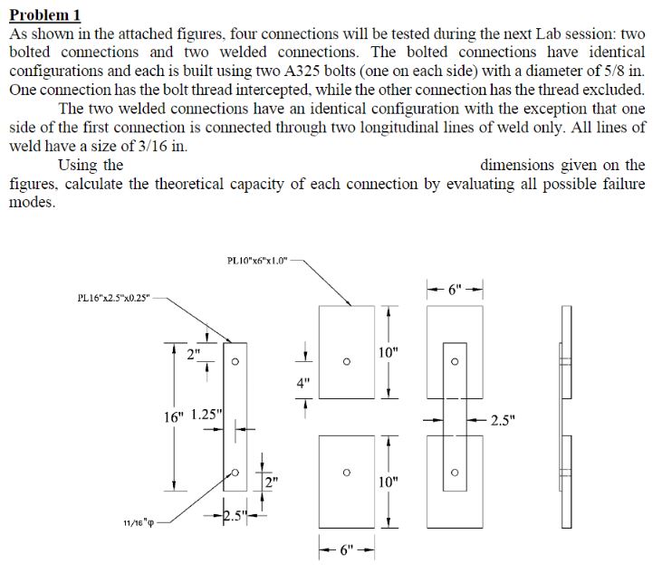 Solved Problem 1As shown in the attached figures, four | Chegg.com