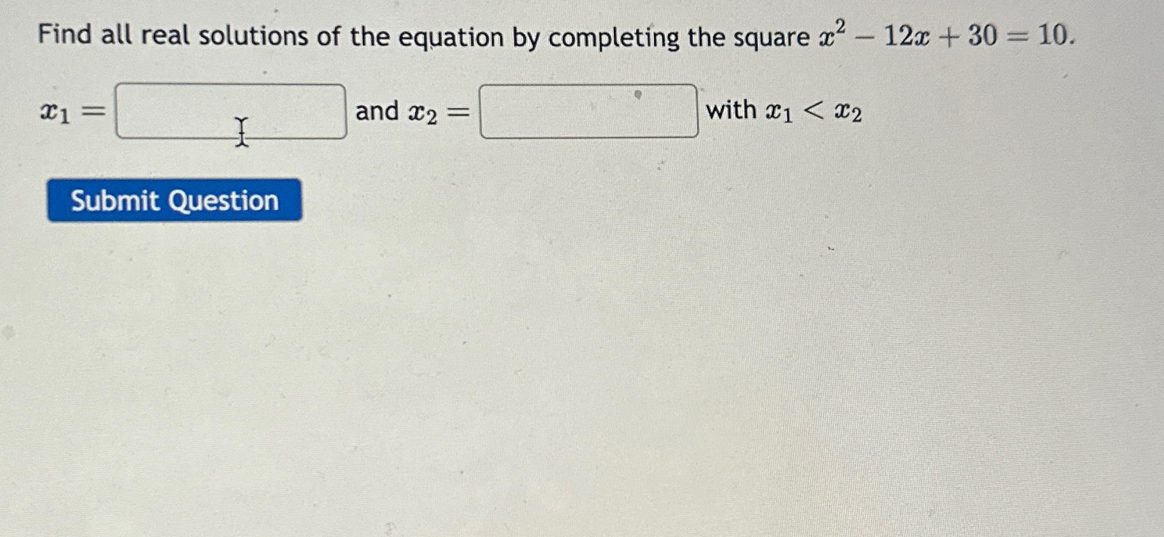 Solved Find all real solutions of the equation by completing | Chegg.com