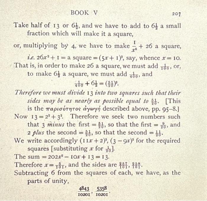 Solved 9. To divide unity into two parts such that, if the | Chegg.com