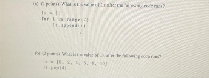 Solved (10 points) Booleans For each boolean expression, | Chegg.com