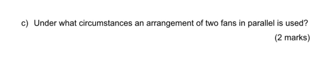 Solved c) ﻿Under what circumstances an arrangement of two | Chegg.com