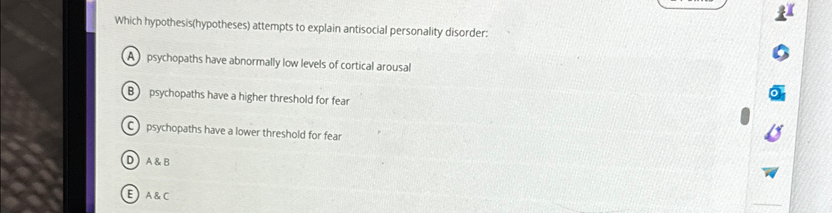 Solved Which hypothesis(hypotheses) ﻿attempts to explain | Chegg.com
