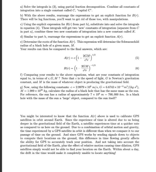 Solved 1. Einstein's field equations are a set of | Chegg.com