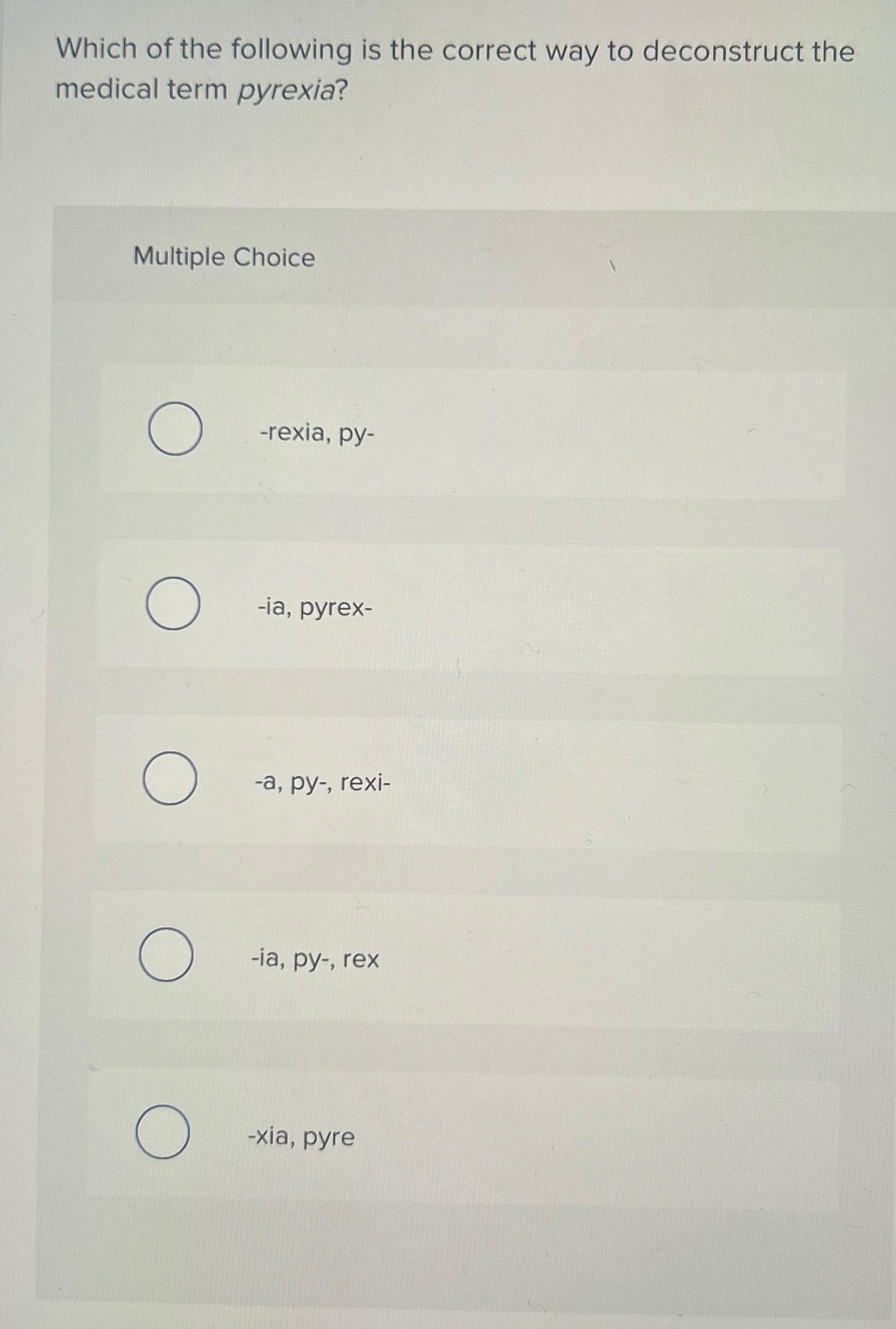 Solved Which of the following is the correct way to | Chegg.com