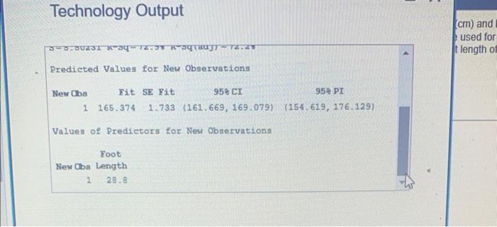 Solved The Minitab output shown below was obtained by using | Chegg.com