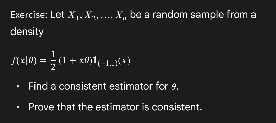 Solved Exercise:Prove that the following estimators for p | Chegg.com