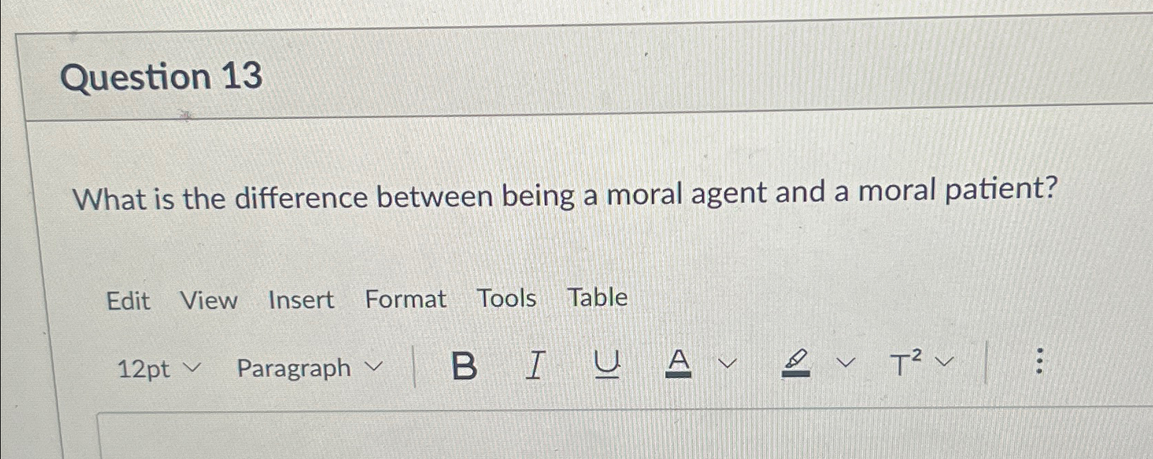 Solved Question 13What is the difference between being a | Chegg.com