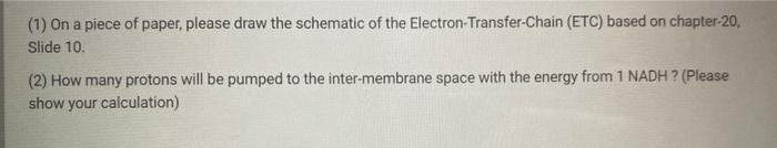 Solved (1) On a piece of paper, please draw the schematic of | Chegg.com