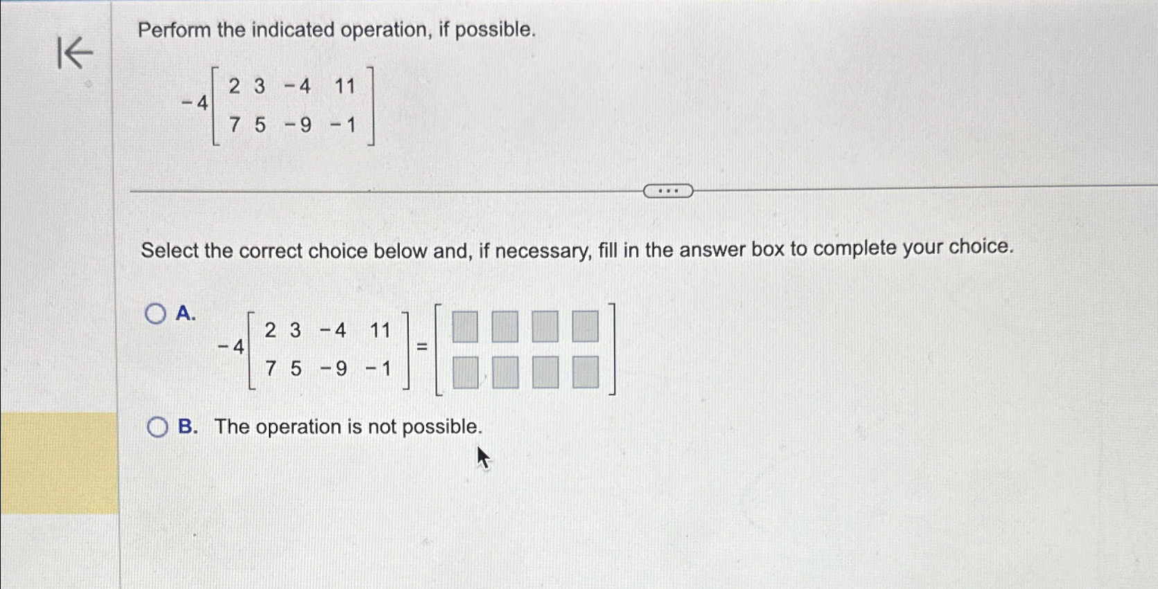 Solved Perform the indicated operation, if | Chegg.com