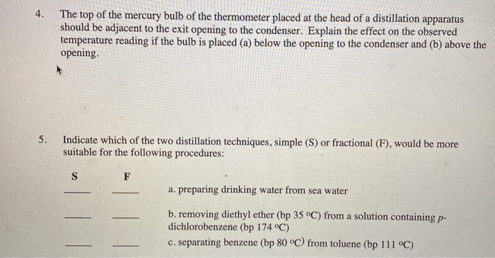 Solved LIQUIDS: SIMPLE DISTILLATION, FRACTIONAL | Chegg.com