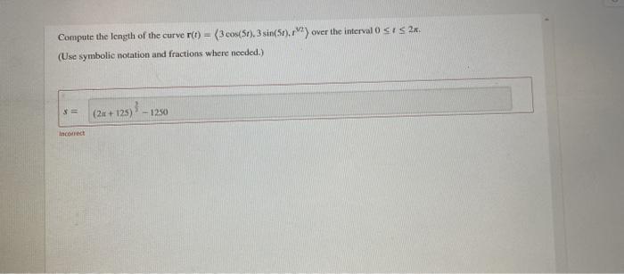 Solved Find the speed over the path r(t) = (sinh(t), | Chegg.com