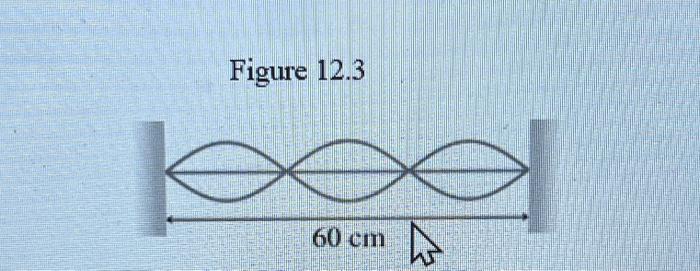 Solved A standing wave is oscillating at 1000 Hz on a | Chegg.com