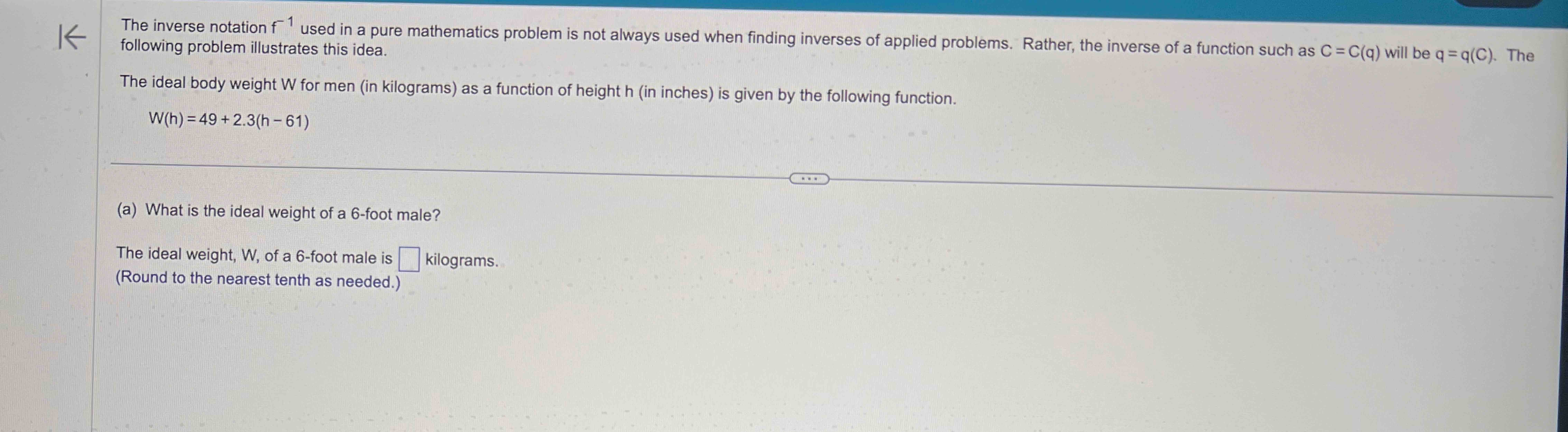 Solved The inverse notation f-1 ﻿used in ﻿a pure mathematics | Chegg.com