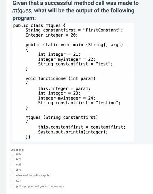 Solved A data field in the aggregated class is generally an | Chegg.com