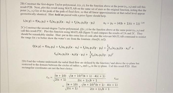 Solved 1C) Consider the multivariable function given below. | Chegg.com