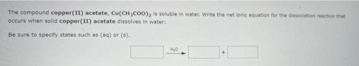 Solved The compound sodium phosphate, Na3PO4 is soluble in | Chegg.com