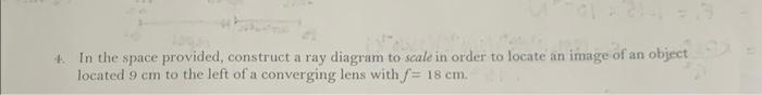 Solved so when you do this, is the object at 9 cm or is at | Chegg.com
