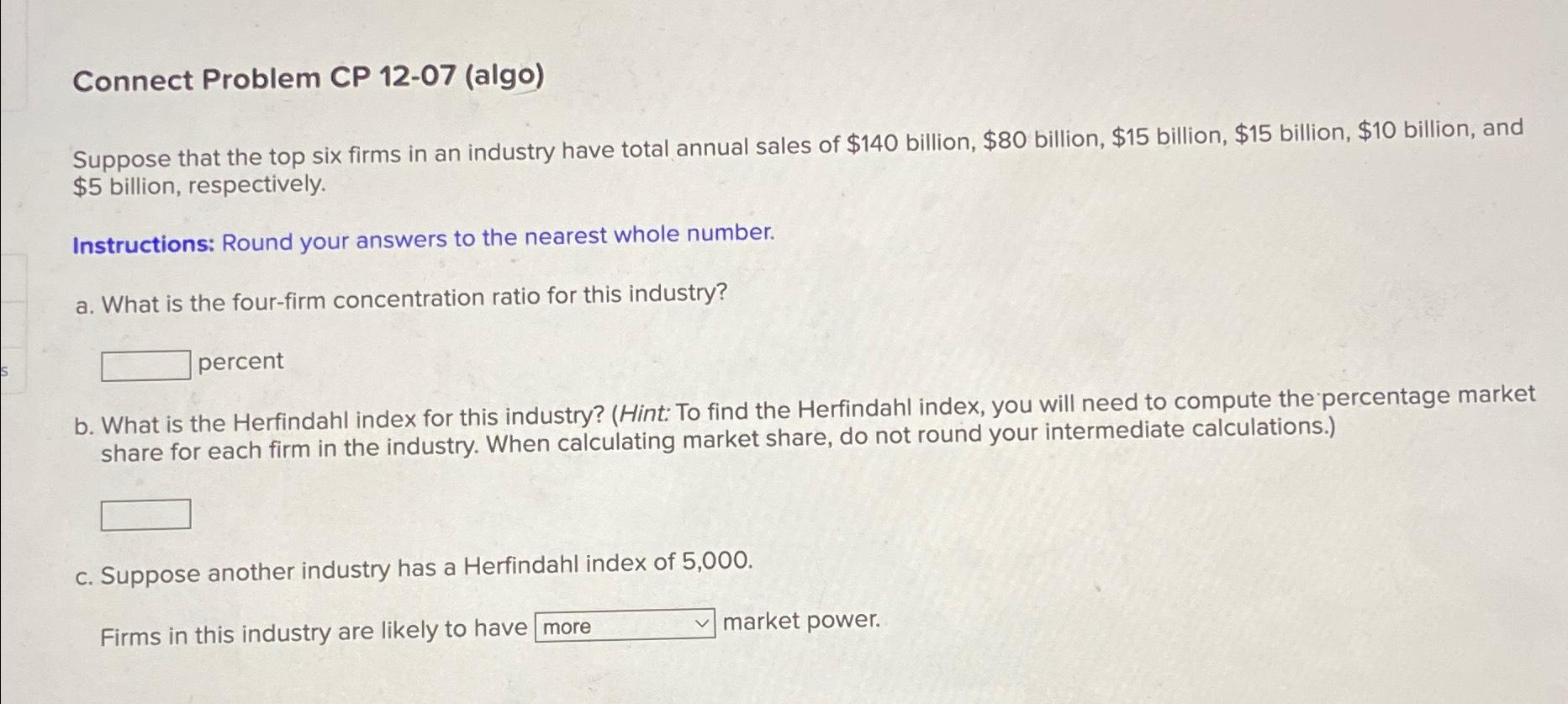 Solved Connect Problem CP 12-07 (algo)Suppose that the top | Chegg.com