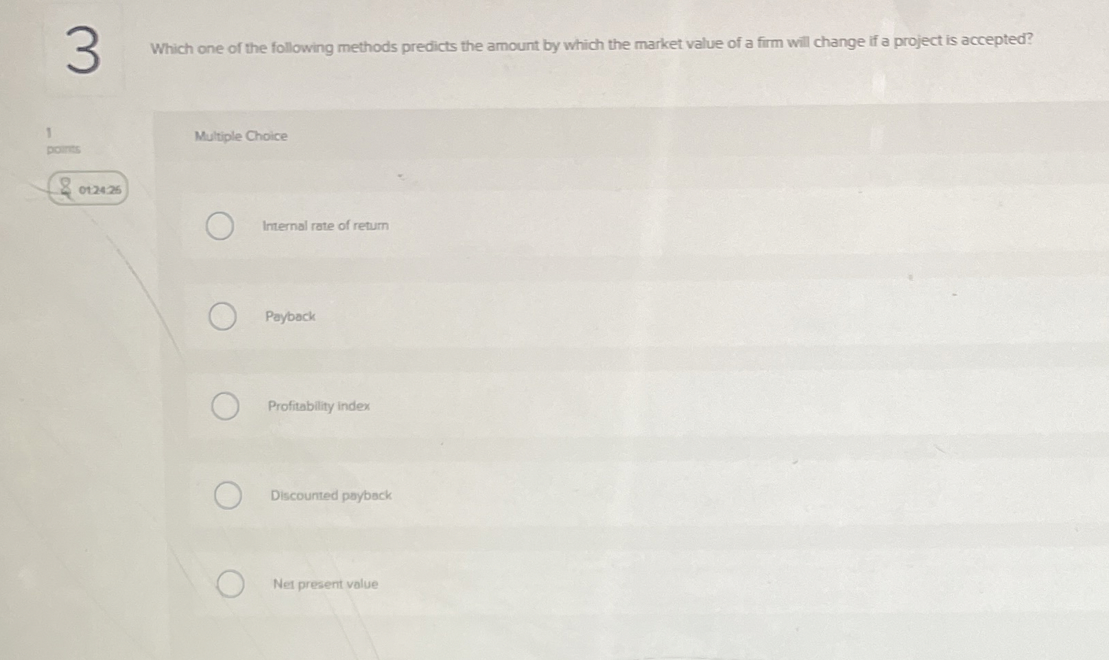 High Quality SOLUTION 3Which one of the following methods predicts the | Chegg.com