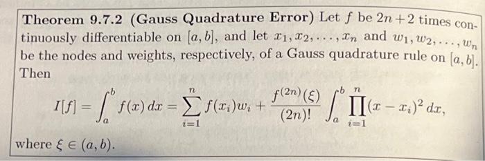 Solved Exploration 9.7.5 Prove Theorem 9.7.2. Hint: The | Chegg.com