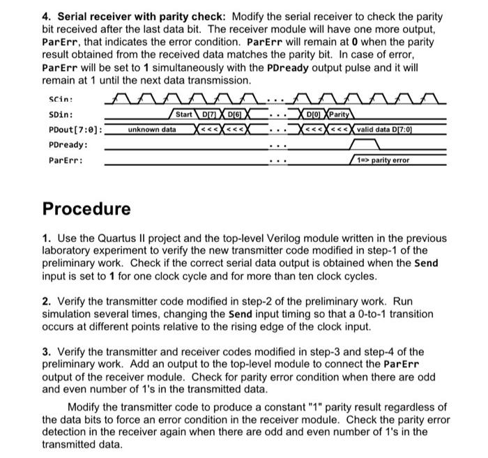 Solved Preliminary Work Make the following modifications in | Chegg.com