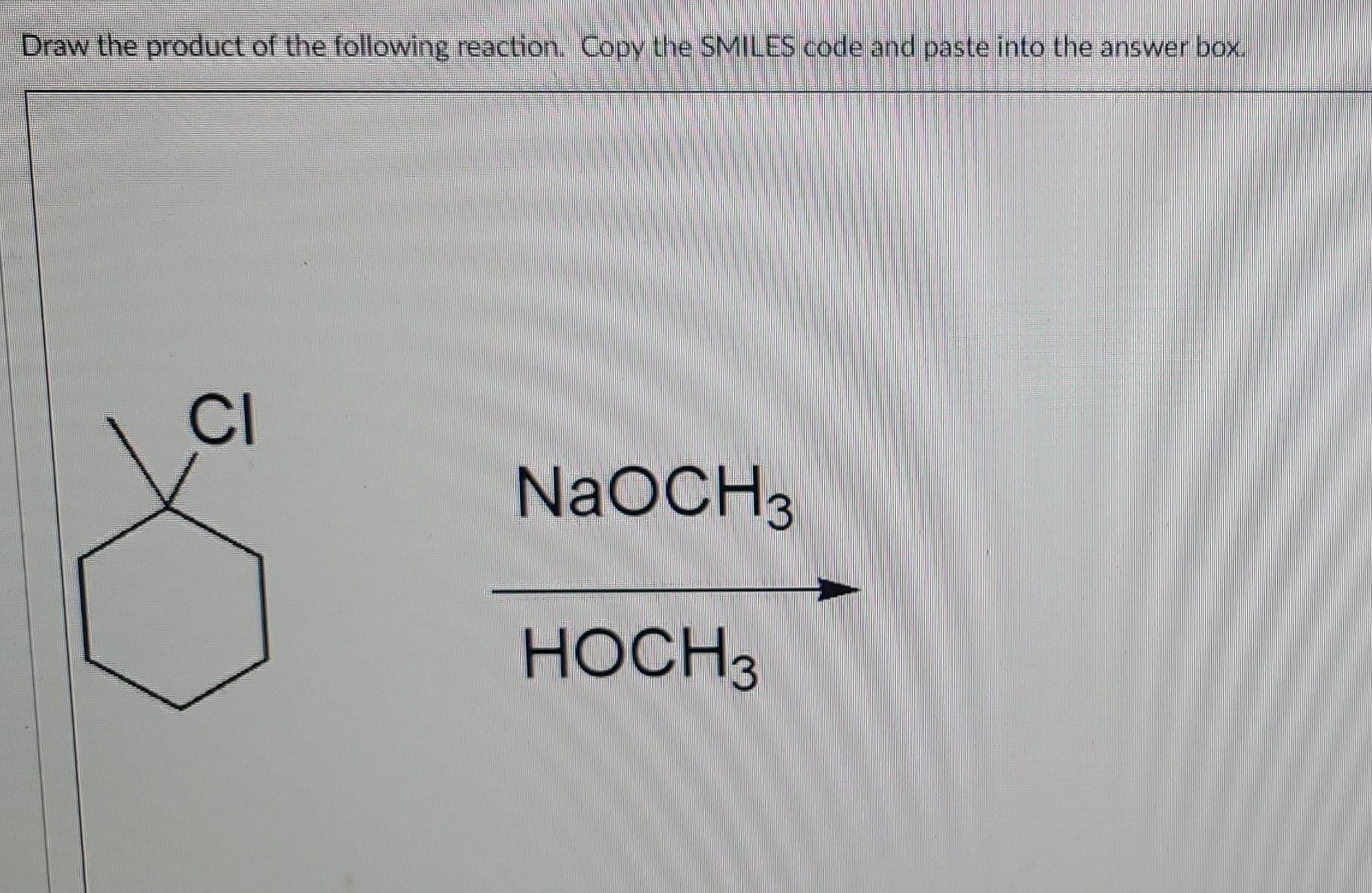 Solved Draw the product of the following reaction. Copy the | Chegg.com