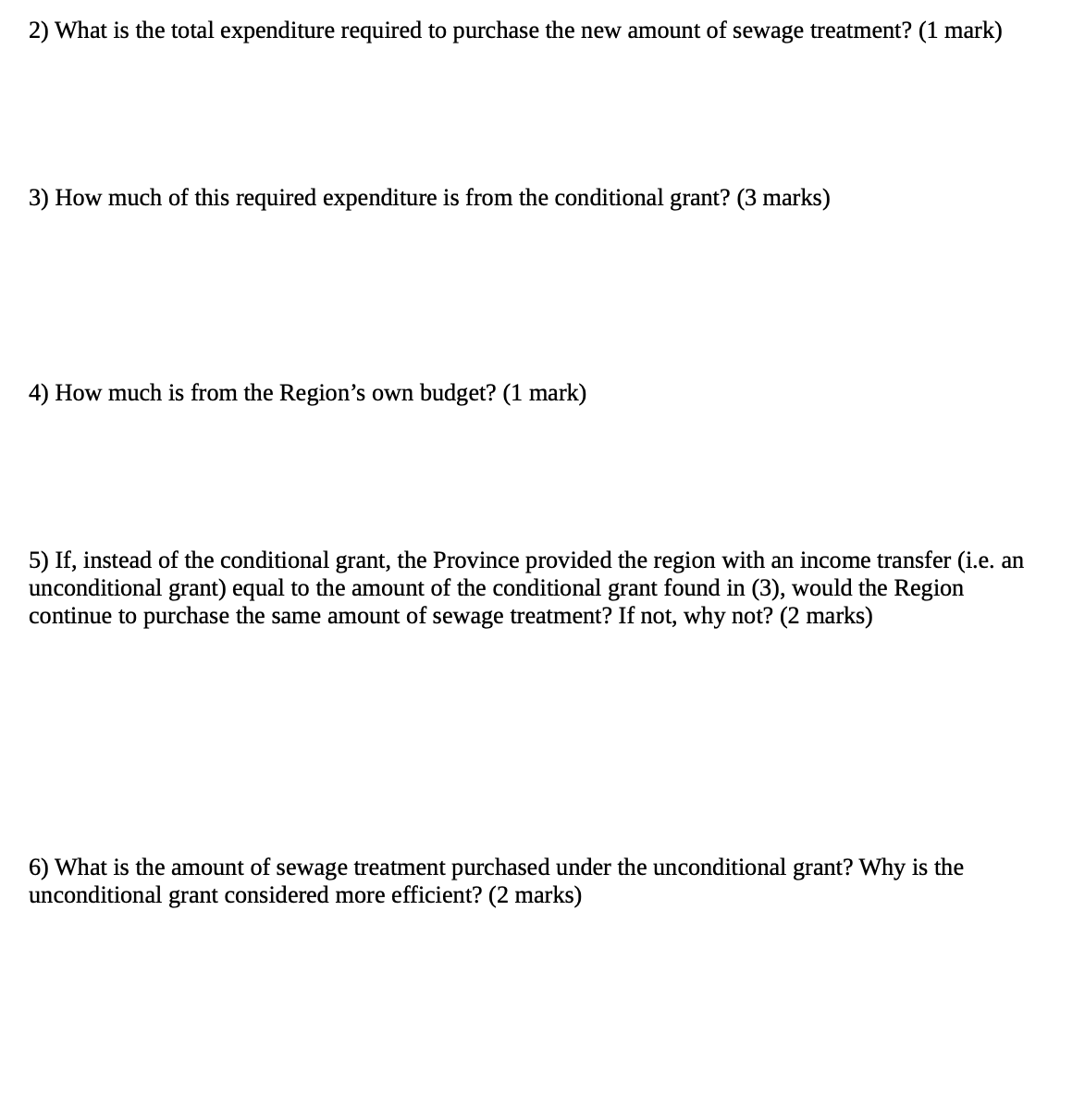 Solved Question 2 (10 ﻿Total Marks)Conditional versus | Chegg.com
