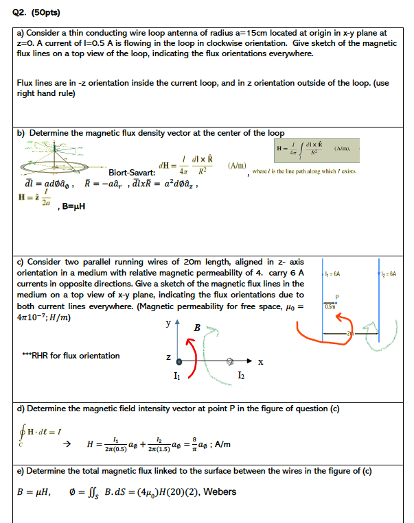 Q2. (50pts) ﻿Show solution with stepsa) ﻿Consider a | Chegg.com