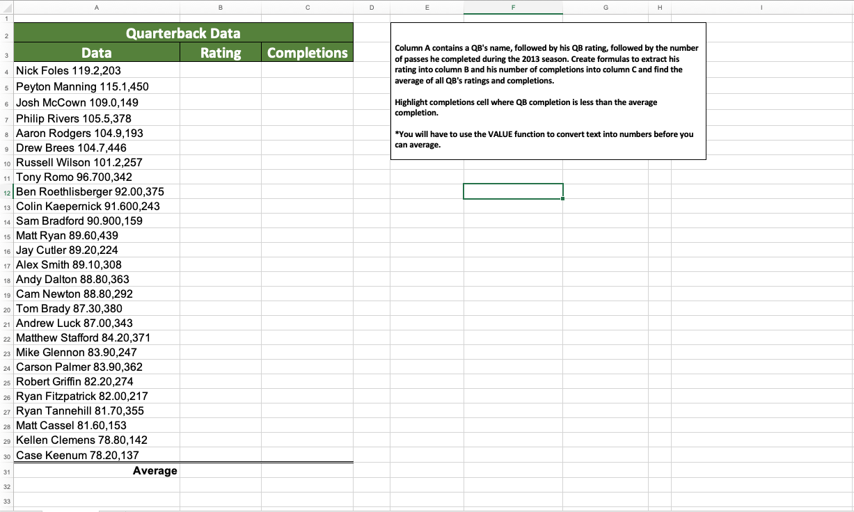 help me fill the table b4,c4 | Chegg.com