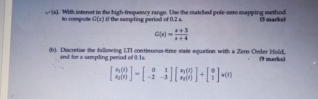 Solved (a). ﻿With interest in the high-frequency range. Use | Chegg.com