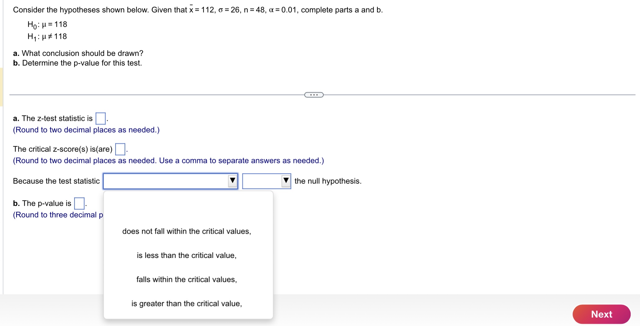 Solved the second option (box) ﻿is reject or ( ﻿dot not | Chegg.com