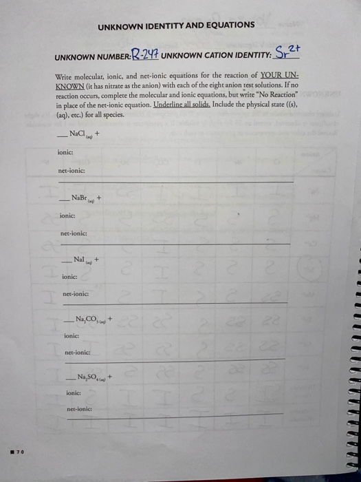 Solved UNKNOWN IDENTITY AND EQUATIONS UNKNOWN NUMBER:B-247 | Chegg.com