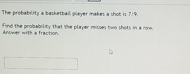 Solved The probability a basketball player makes a shot is | Chegg.com
