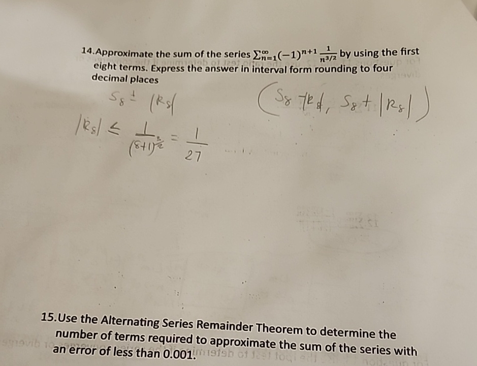 Solved Approximate the sum of the series ∑n=1∞(-1)n+11n32 | Chegg.com