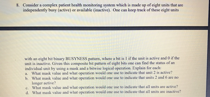 Solved I Need Help With This Computer Organization And