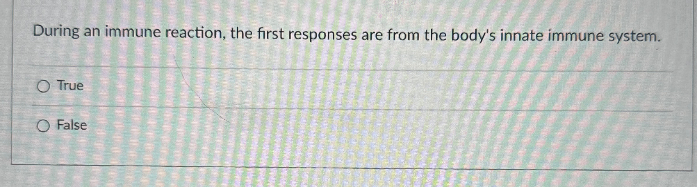 Solved During an immune reaction, the first responses are | Chegg.com