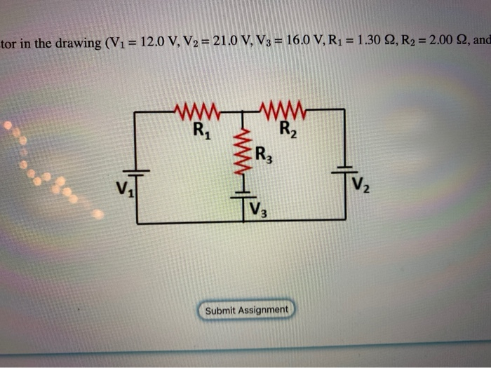Solved Find the current in the R2 resistor in the drawing. | Chegg.com