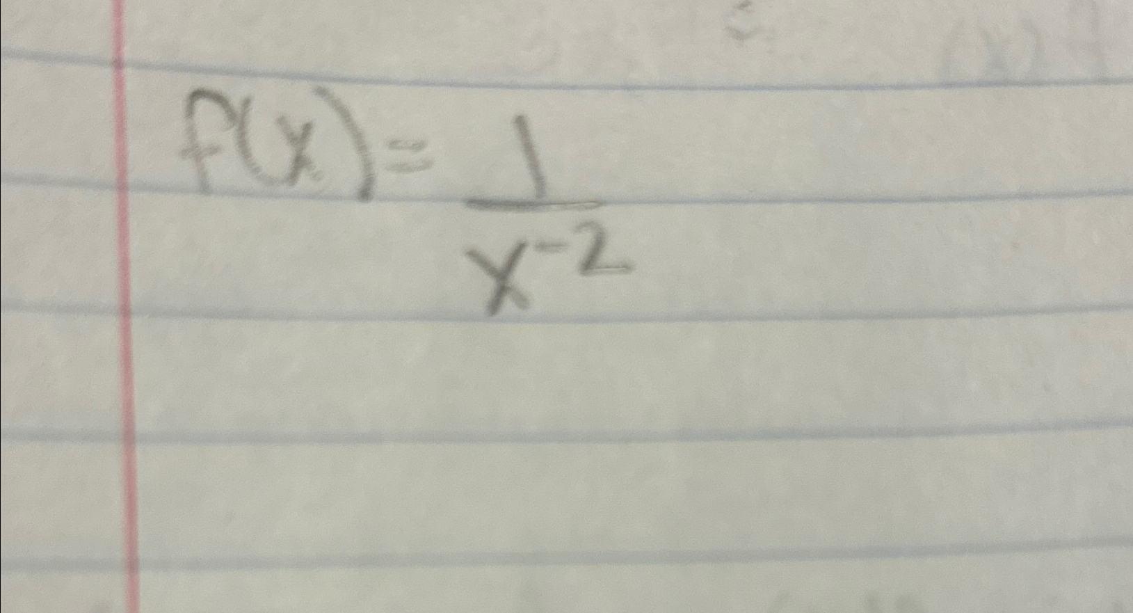 Solved f(x)=1x-2 ﻿Find the derivative | Chegg.com