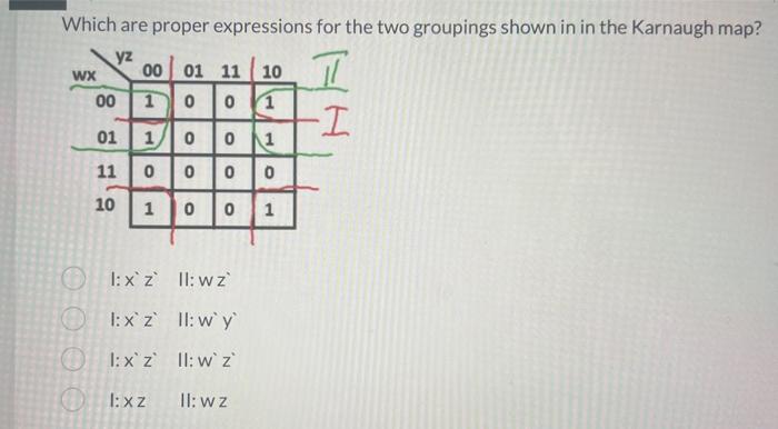 Solved Which are proper expressions for the two groupings | Chegg.com