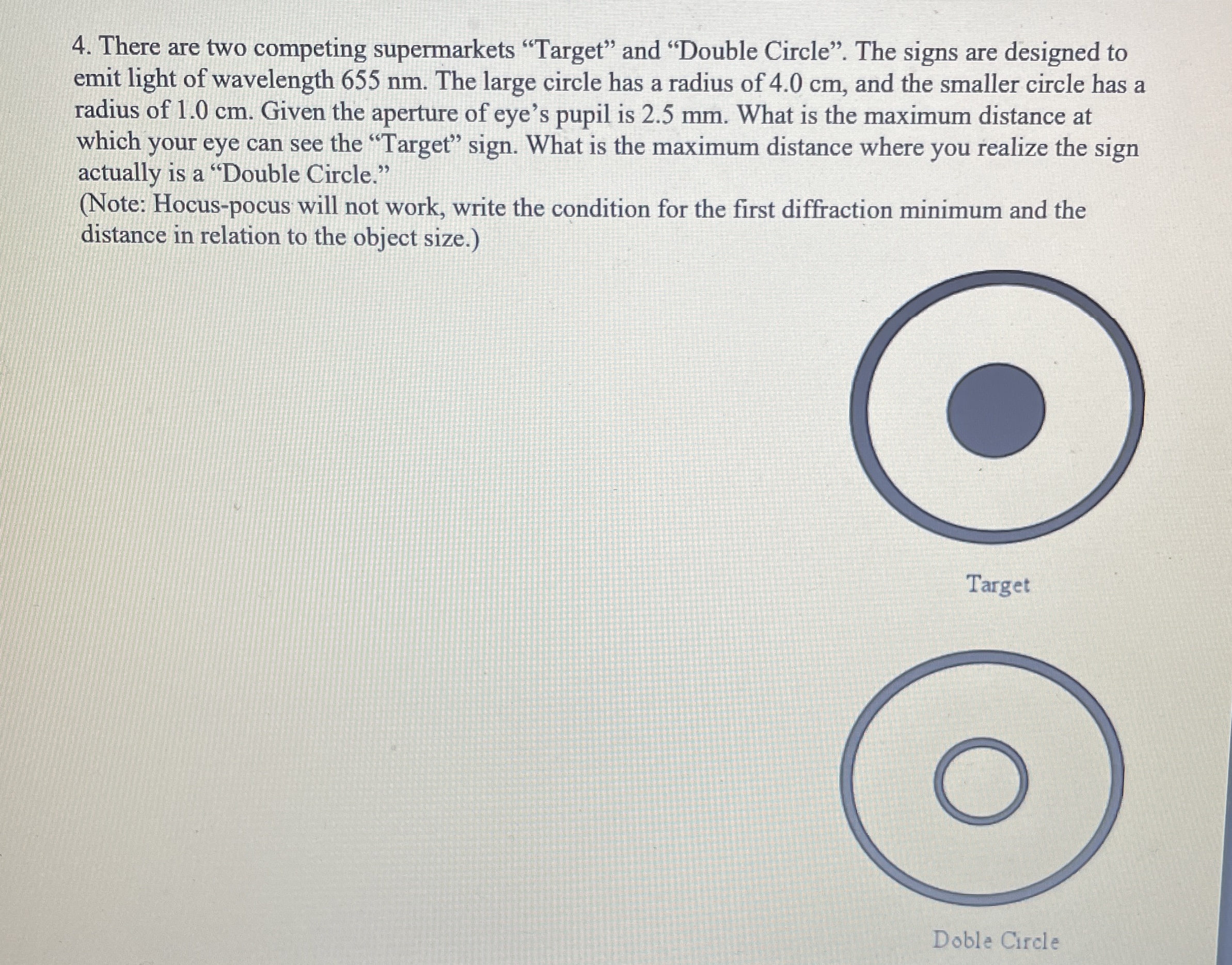 Solved There are two competing supermarkets "Target" and | Chegg.com