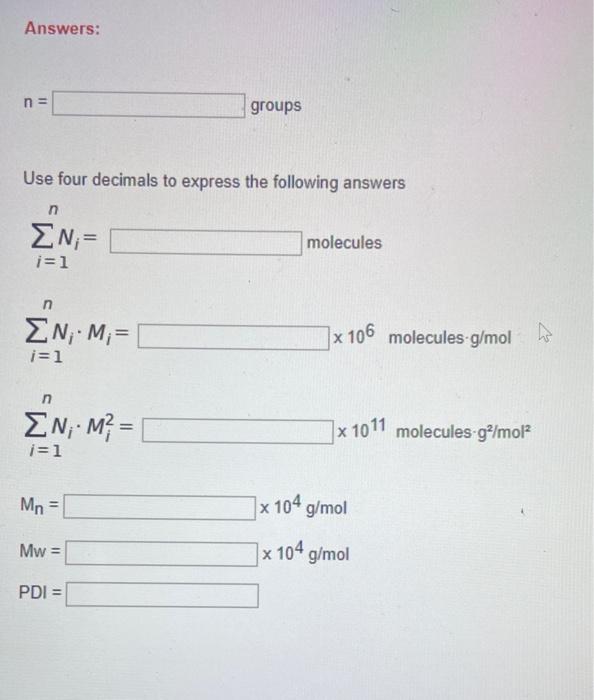 Solved A polydisperse sample of polystyrene is prepared by | Chegg.com