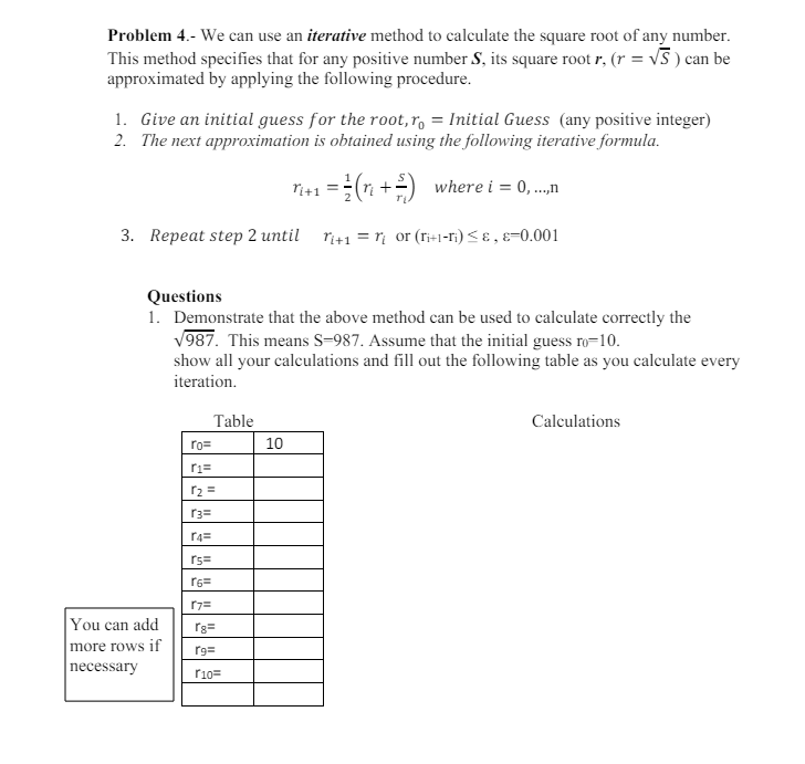 Solved 2. ﻿How many iterations or repetitions are needed to | Chegg.com