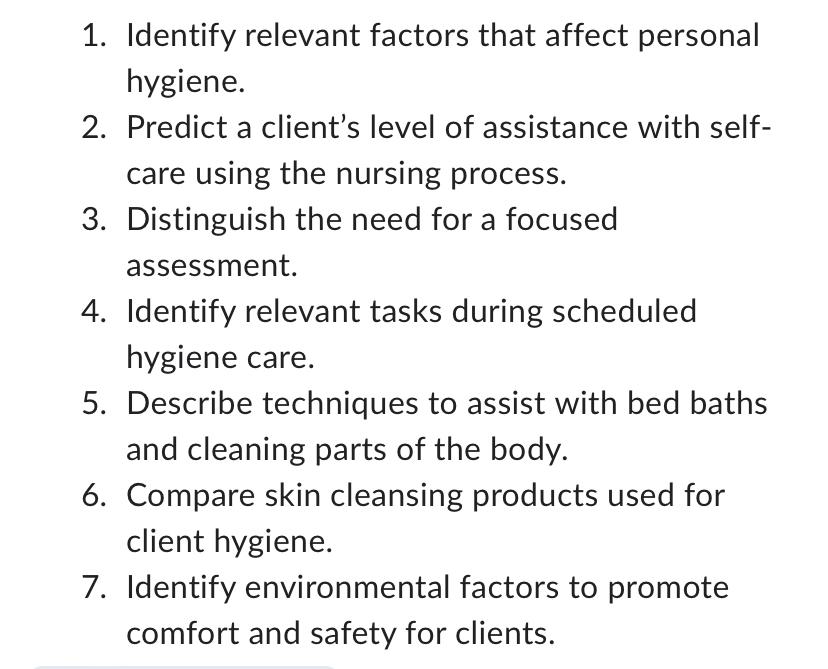 Solved Identify relevant factors that affect personal | Chegg.com