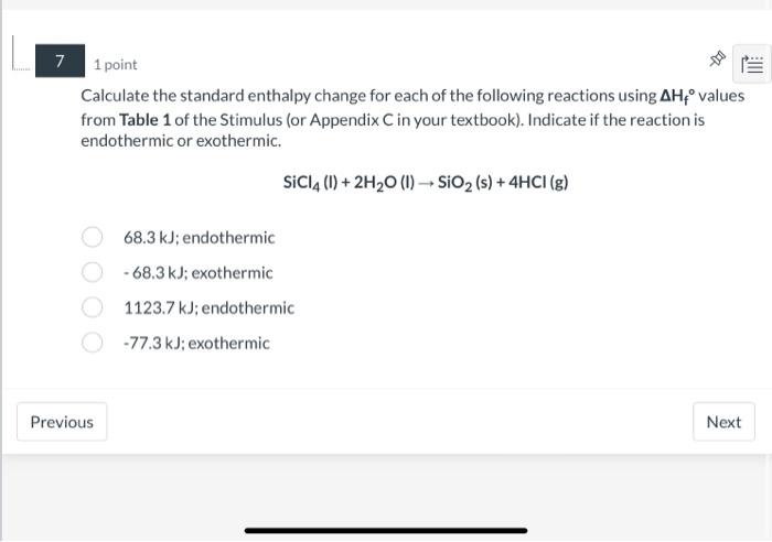 Solved Using the standard enthalpies of formation, ΔHf∘, of | Chegg.com