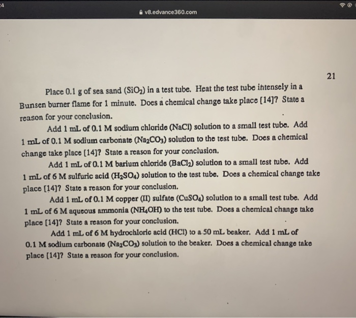 Solved Sep 24 Datasheet-exp2 copy The process turning liquid | Chegg.com