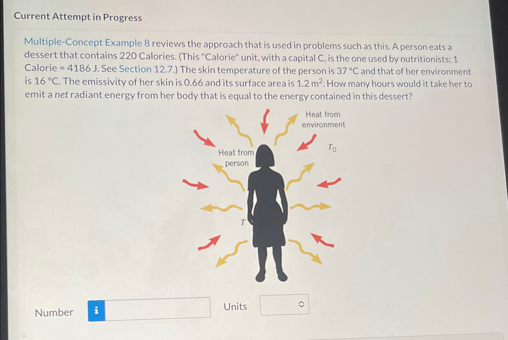 Solved Current Attempt in ProgressMultiple-Concept Example 8 | Chegg.com
