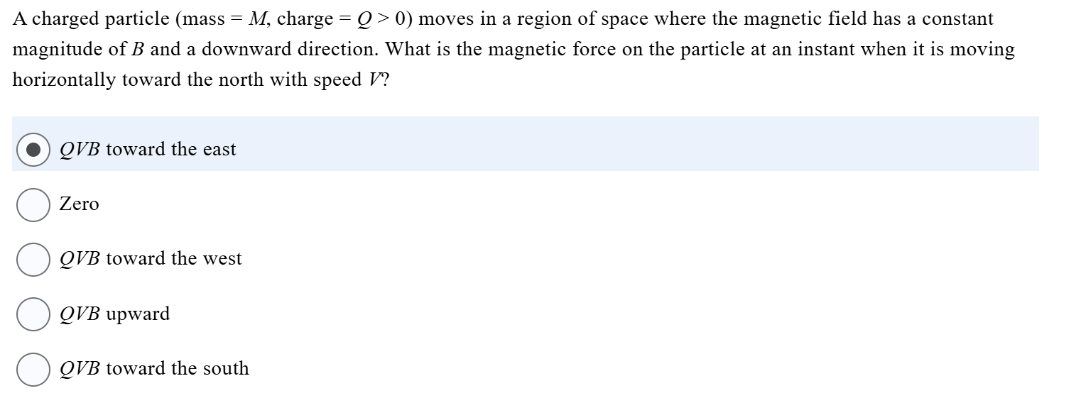 Solved A charged particle ( ﻿mass \( =M \), ﻿charge | Chegg.com