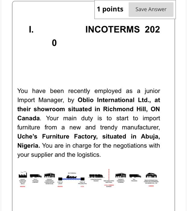 You have been recently employed as a junior Import | Chegg.com