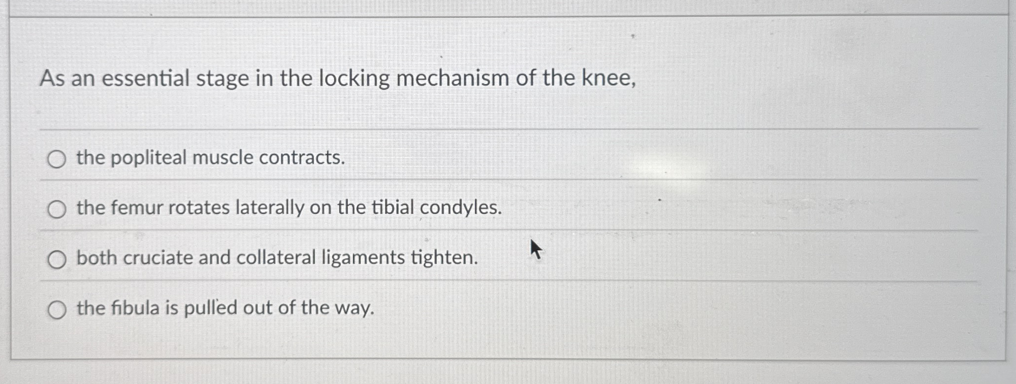 High Quality SOLUTION As an essential stage in the locking mechanism of the | Chegg.com